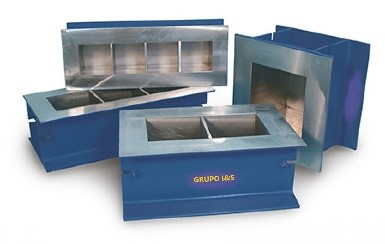 Moldes para muestras de hormigón | Grupo Inmastec